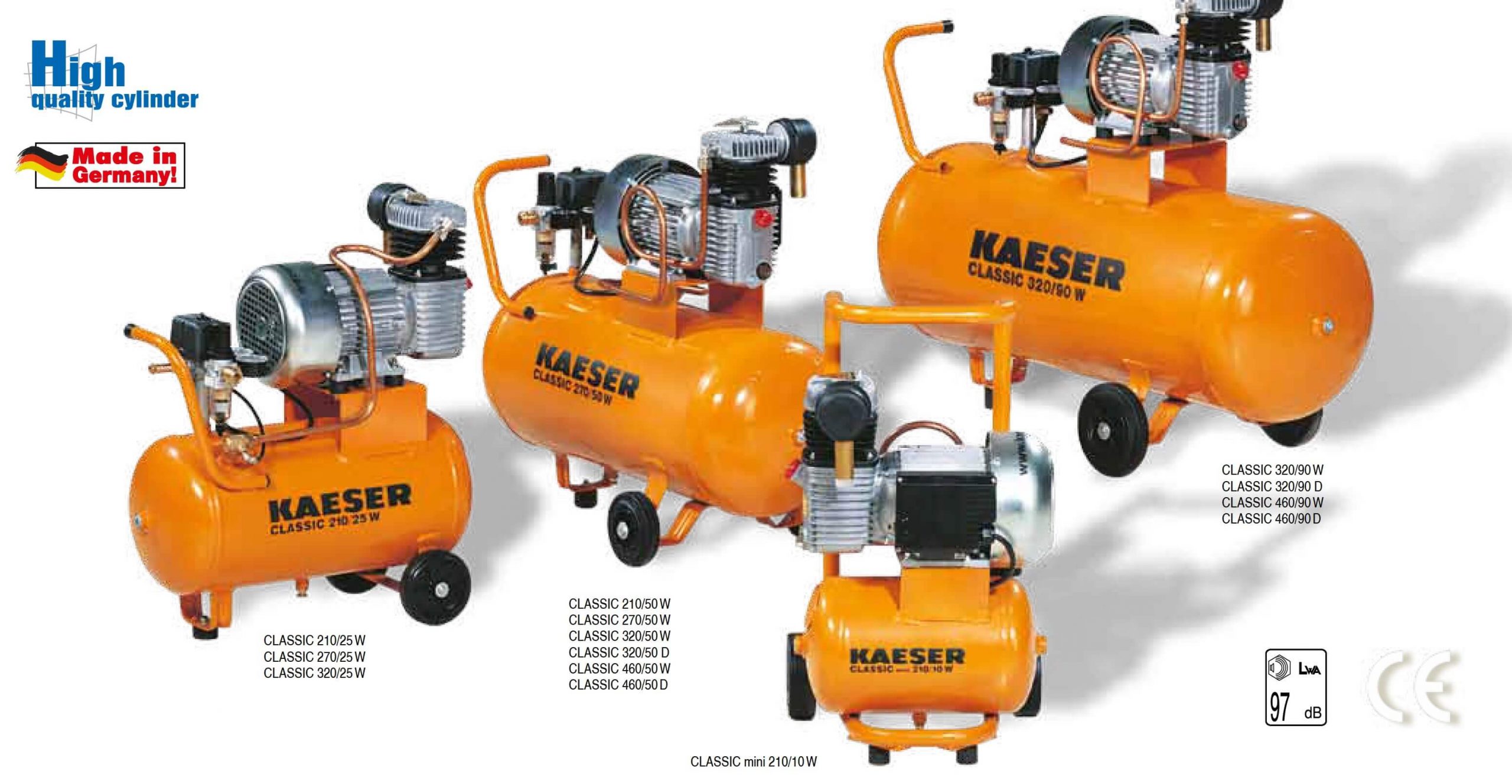 Compresoare pentru atelier - Seria CLASSIC - Damicom Utilaje